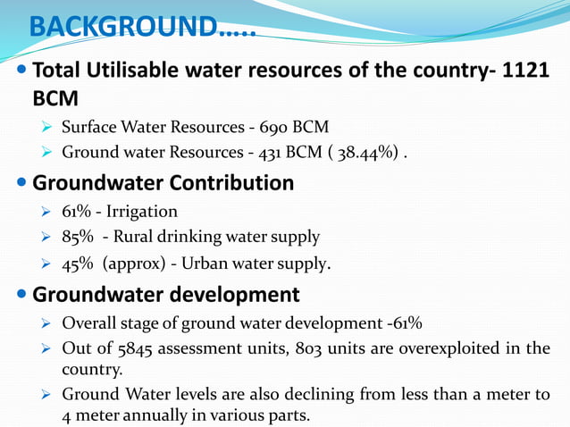 Groundwater management strategy by Dr S K Jain, CGWB | PPTX