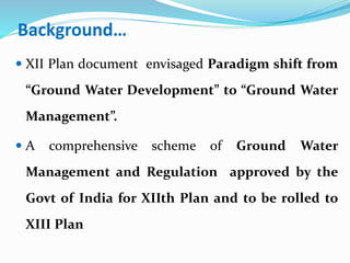 Groundwater management strategy by Dr S K Jain, CGWB | PPTX
