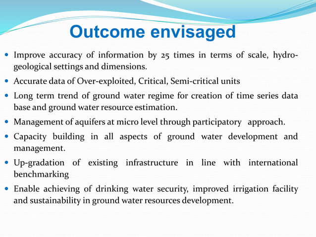 Groundwater management strategy by Dr S K Jain, CGWB | PPTX