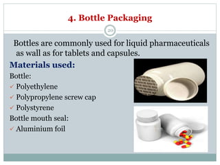 presentation in capsule manufacturing & packaging of capsule | PPTX