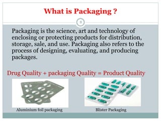 presentation in capsule manufacturing & packaging of capsule | PPTX
