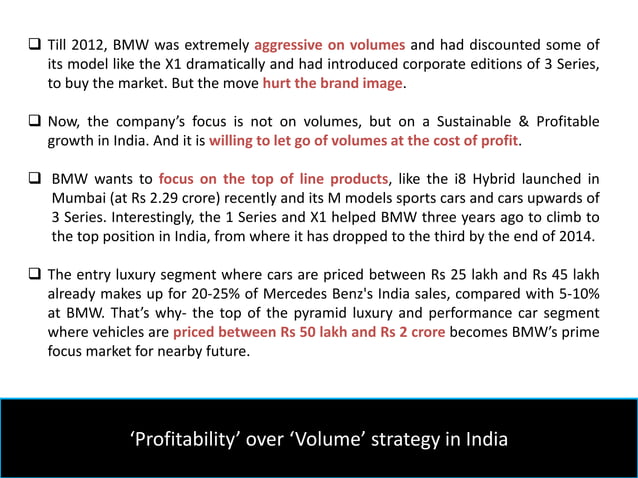 BMW | Pricing Strategies | PPTX | Automotive Industry | Industries