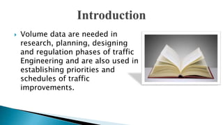Traffic Volume Study | PPTX