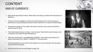 war of currents _ shyam | PPTX