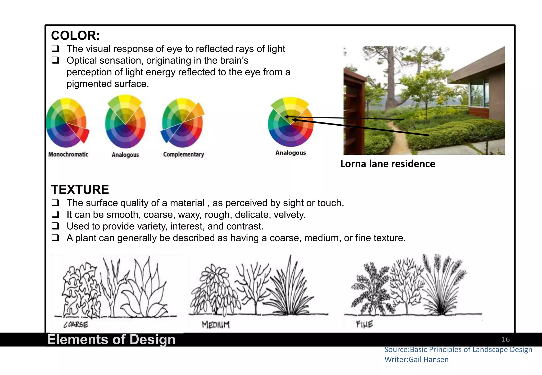 Fundamentals of Landscape Design | PPTX