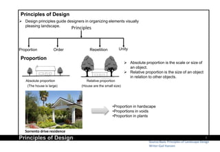 Fundamentals of Landscape Design | PPTX