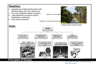Fundamentals of Landscape Design | PPTX
