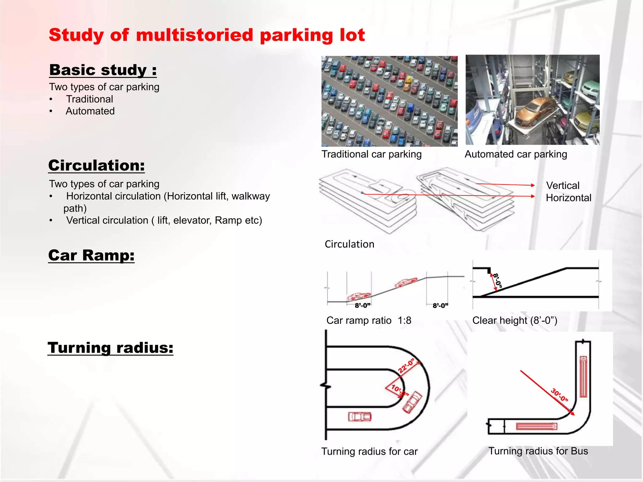 Multi stories parking lot | PPTX