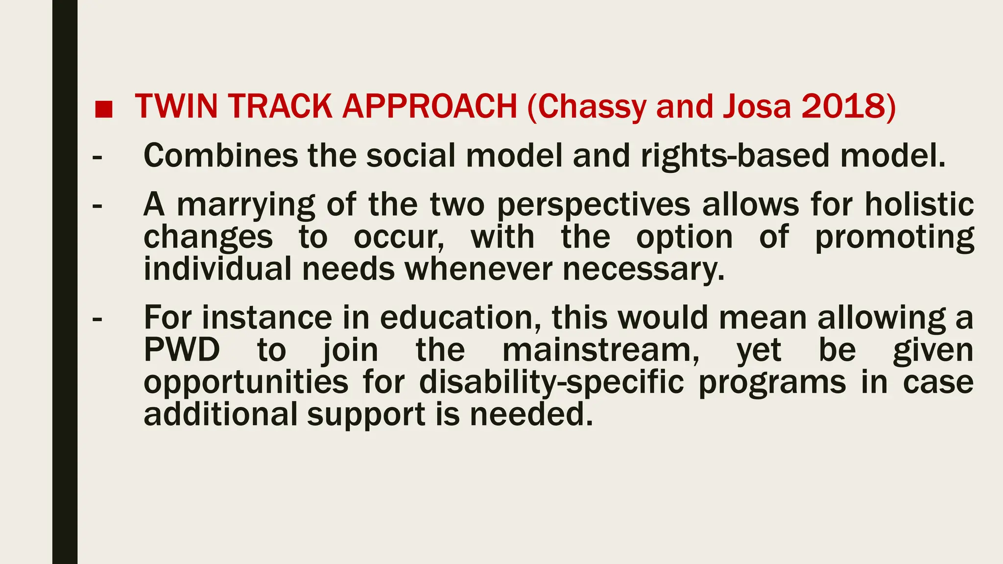 Foundation of inclusive and special education | PPTX