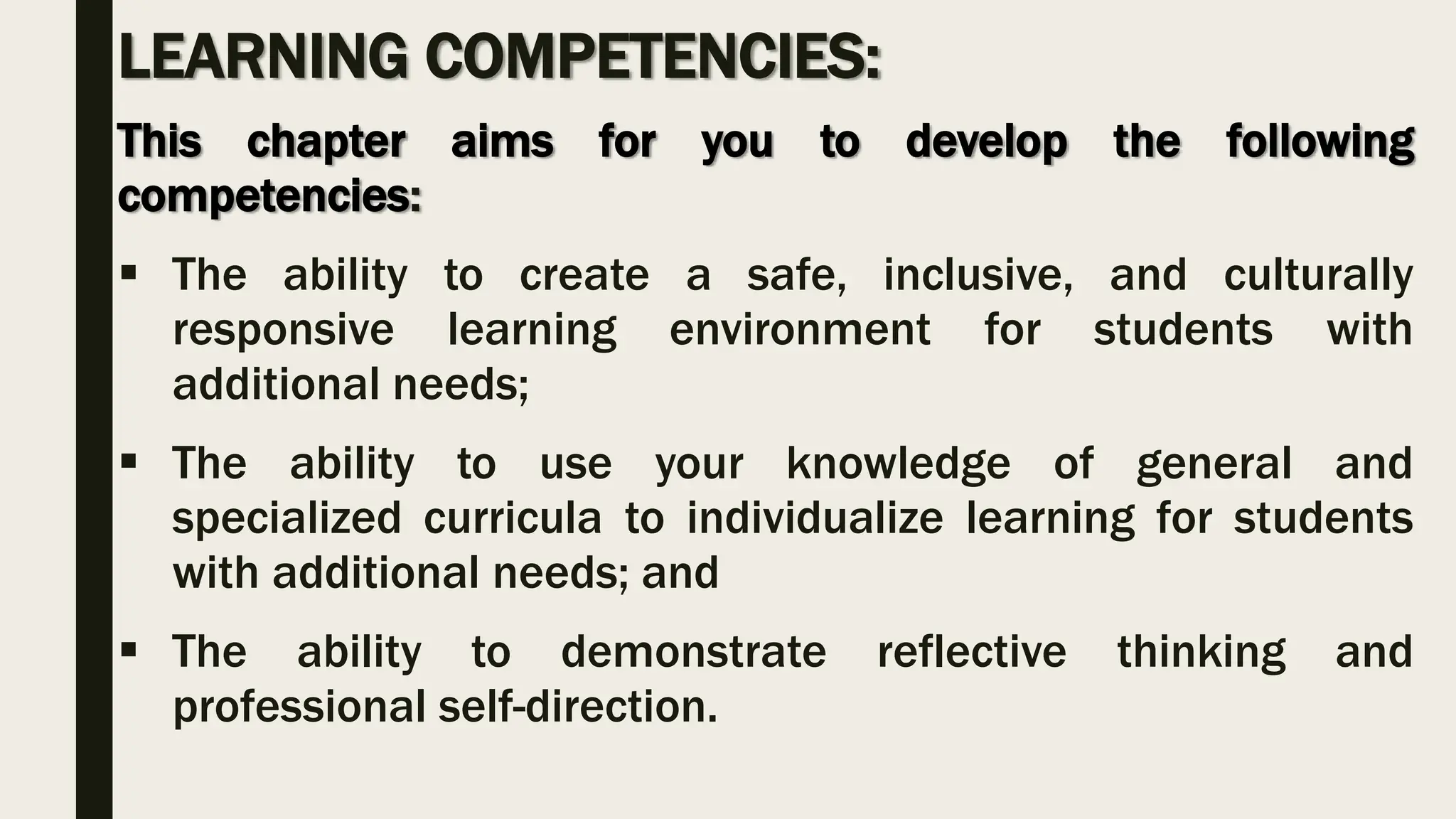 Foundation of inclusive and special education | PPTX