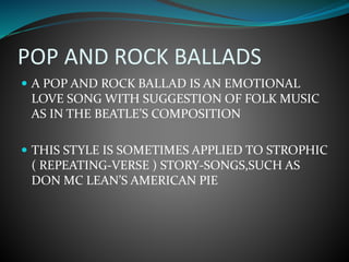 Music 10 - Pop Music | PPTX