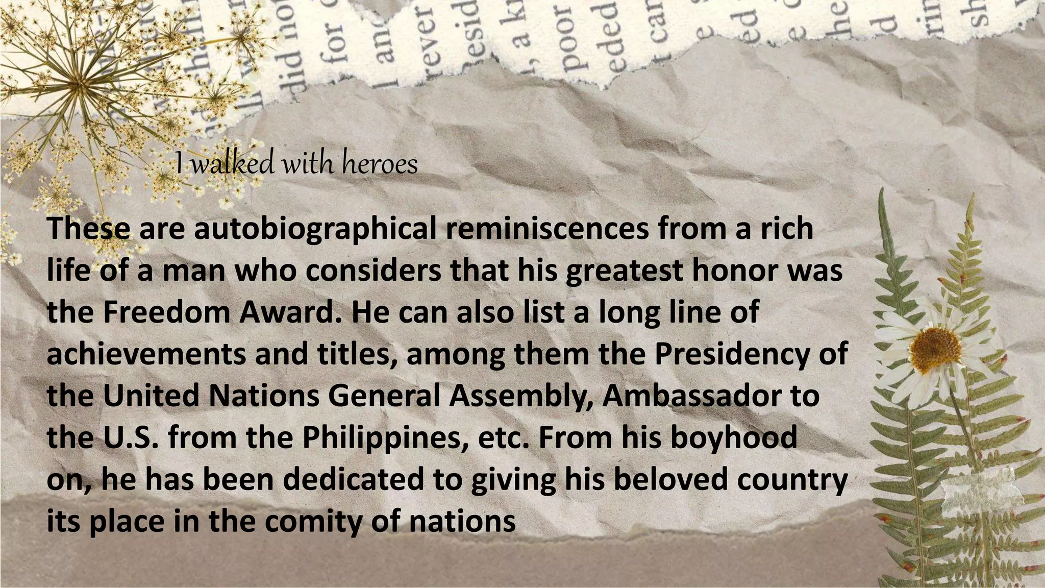 CArlos P. Romulo | PPTX