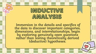 Major Characteristics of Qualitative research | PDF