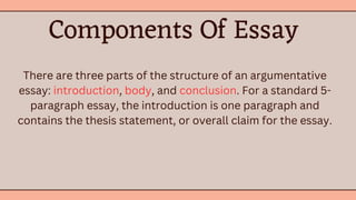 writing an argumentative essay english 10 | PDF