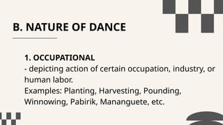 GROUP-1-CLASSIFICATION-CHARACTERISTICS-OF-PHILIPPINE-FOLK-DANCE (1).pptx