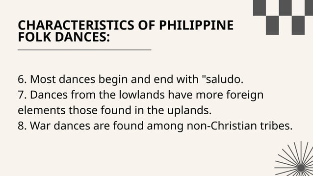 GROUP-1-CLASSIFICATION-CHARACTERISTICS-OF-PHILIPPINE-FOLK-DANCE (1).pptx