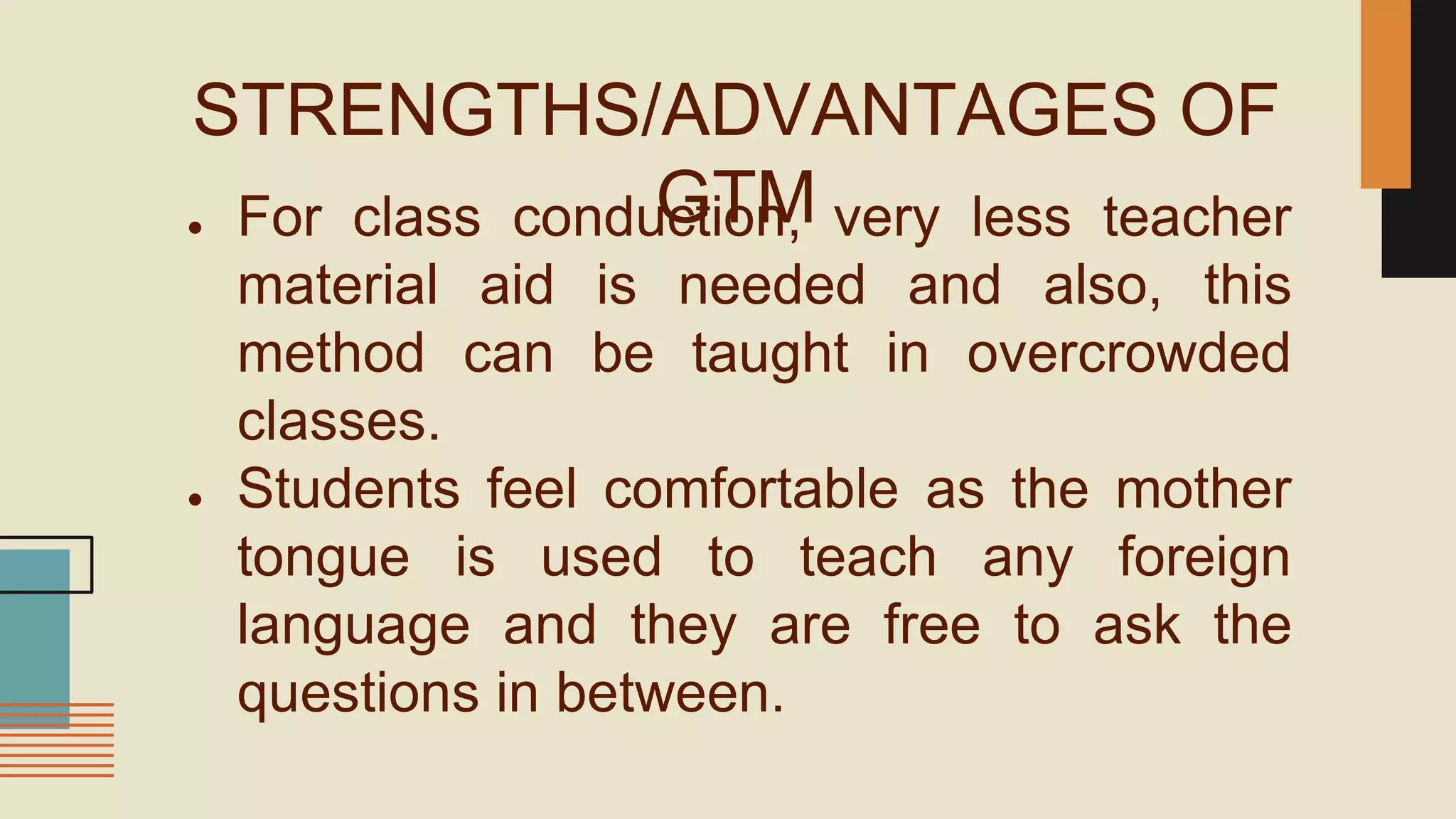 Grammar Translation Approach | PPTX