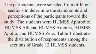 -PRE-ORAL-PPT reference ex. HUMSS grade 12 | PPT