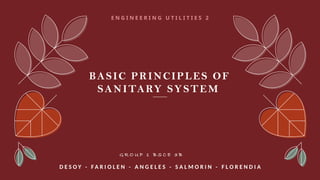 Basic principles of sanitary system doc. | PPTX | Water Services | Home ...