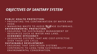 Basic principles of sanitary system doc. | PPTX