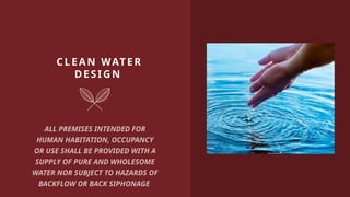 Basic principles of sanitary system doc. | PPTX