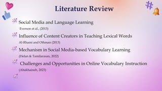 Draft for Research Paper in English - Group 1 | PPTX