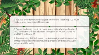 TLE presentation | PPTX