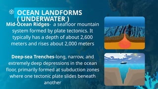 Ocean's landforms, Climates, Aquatic and Terrestrial biomes | PPT