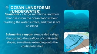 Ocean's landforms, Climates, Aquatic and Terrestrial biomes | PPT