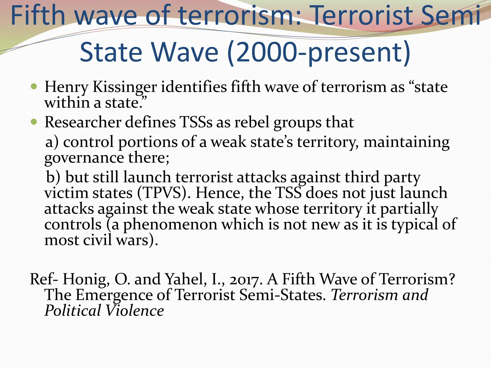 Terrorism and counter terrorism strategy | PPTX