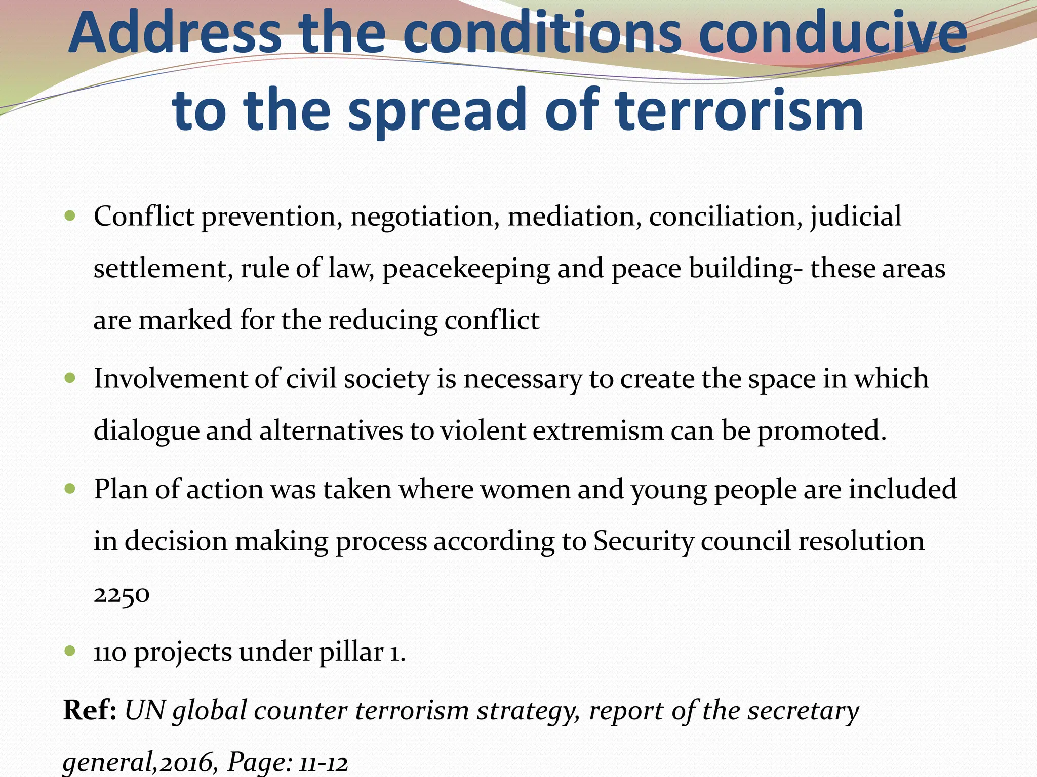 Terrorism and counter terrorism strategy | PPTX