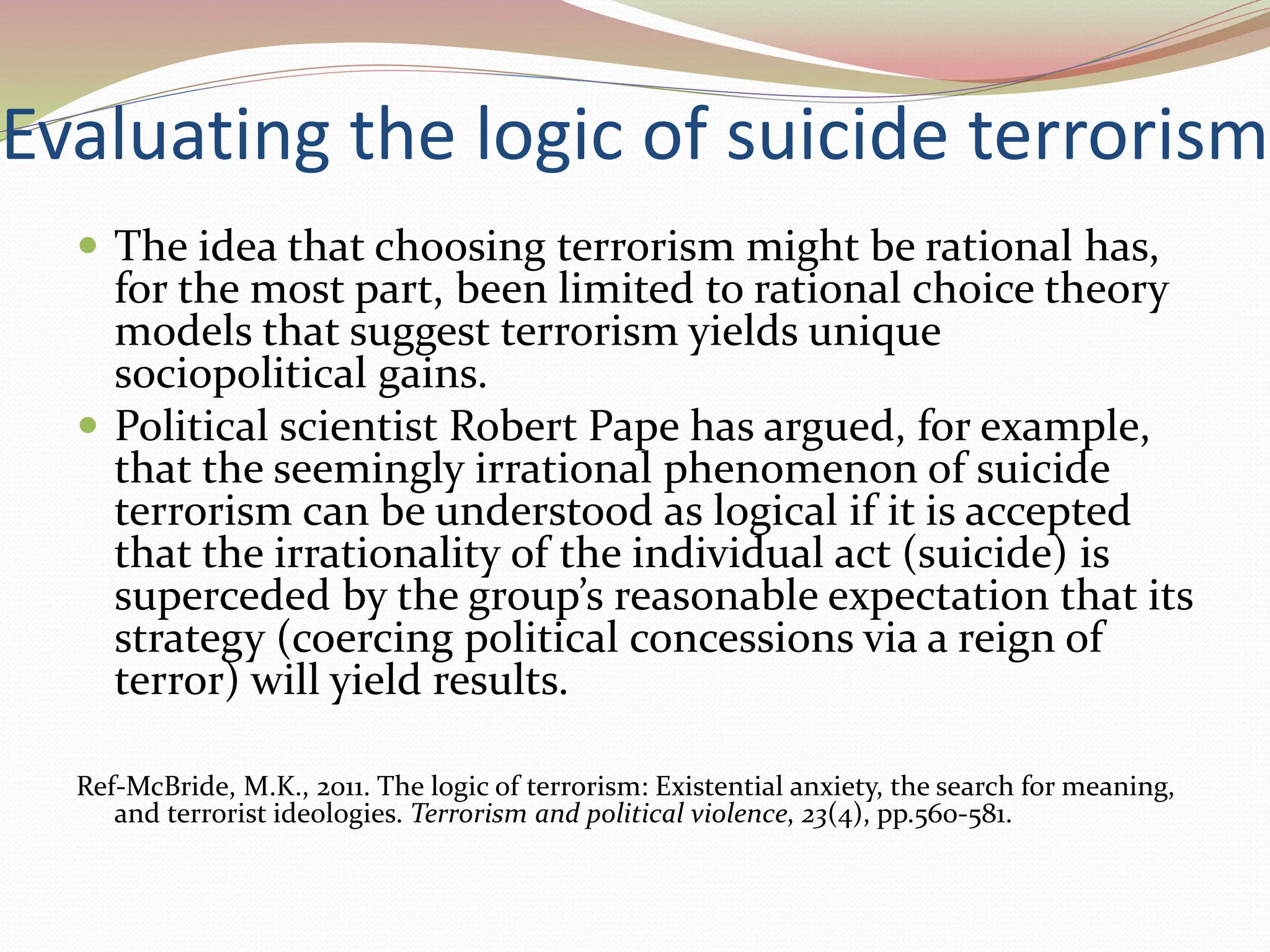 Terrorism and counter terrorism strategy | PPTX