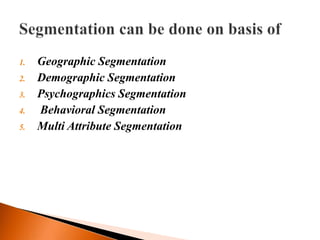 Rural market segmentation and Targeting & Rural Marketing Research | PPTX