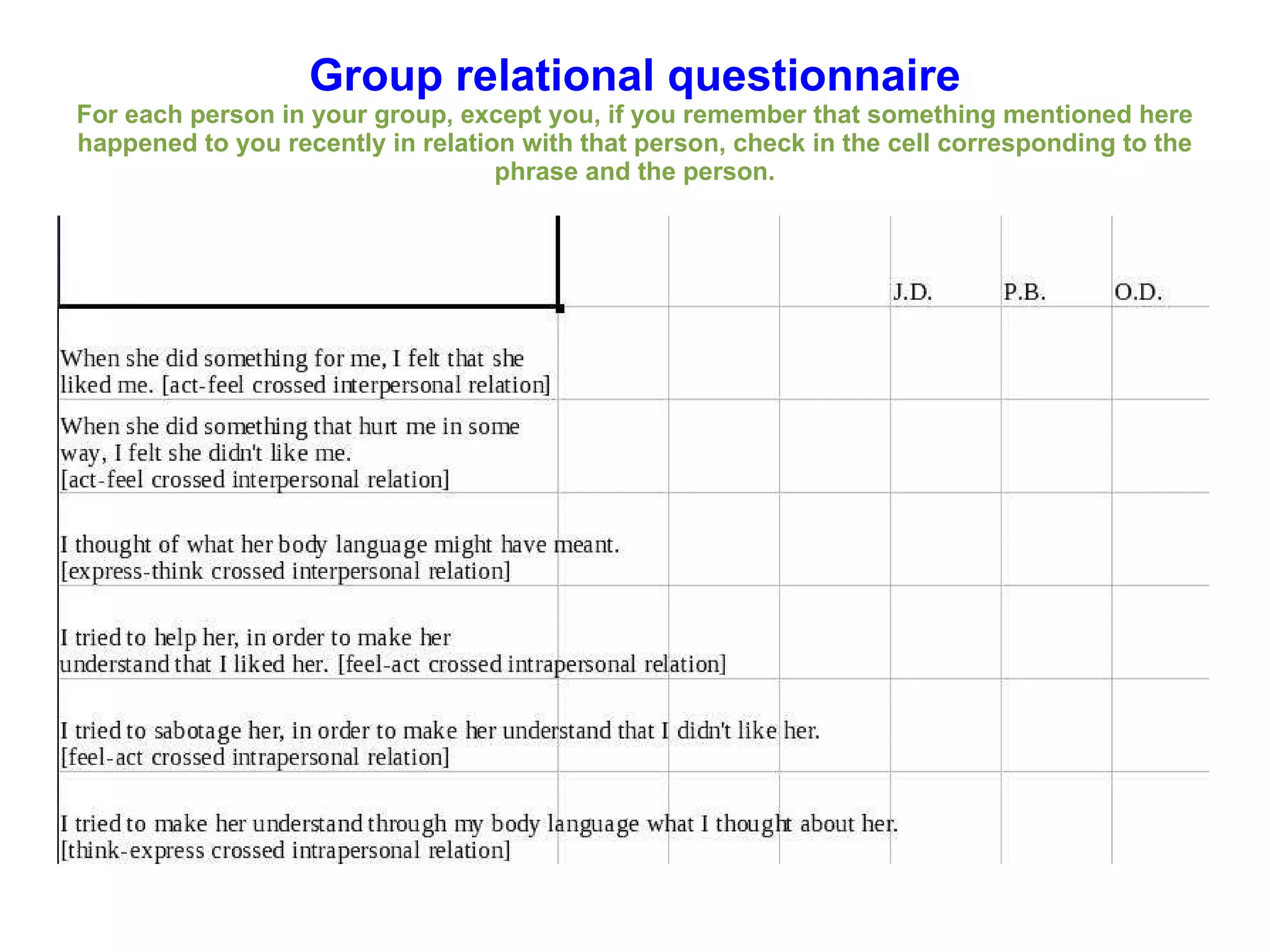 Group Relational Therapy | PPT