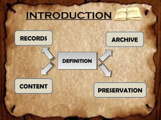 Content preservation | PPT