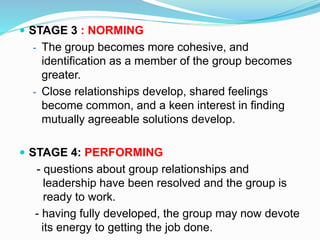 Group and Group Dynamics | PPTX