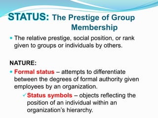 Group and Group Dynamics | PPTX