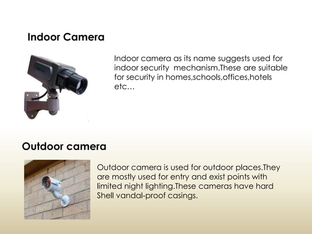CCTV Camera Presentation | PDF