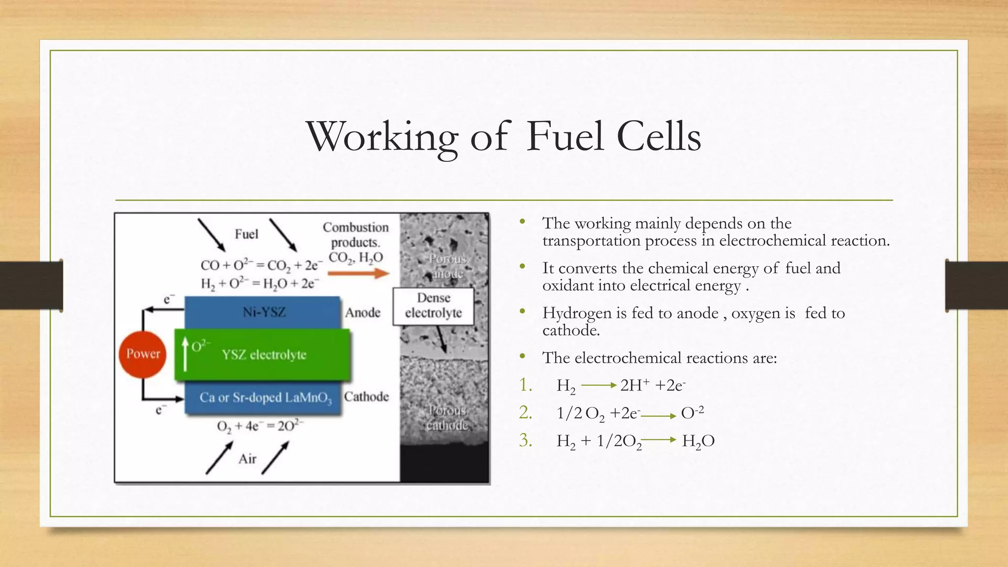 Solid Oxide Fuel Cells | PPTX