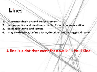 Dividing Lines Element