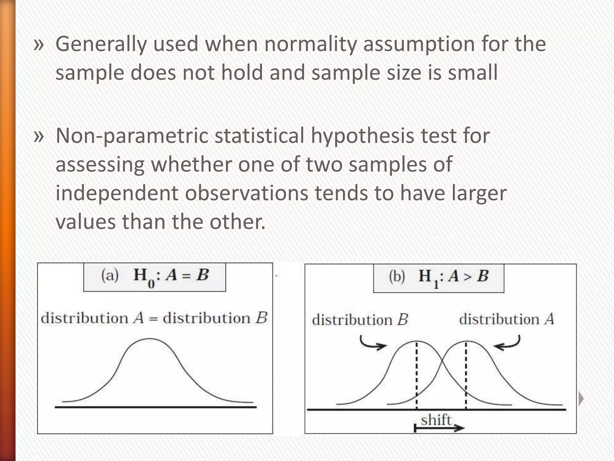Wilcoxon Rank-Sum Test | PPTX