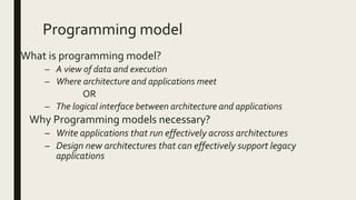 PGAS Programming Model | PPTX