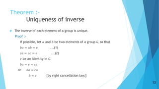 Group Theory | PPTX