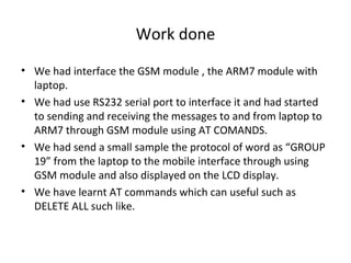 Smart Prepaid Energy Meter using ARM7 & and GSM | PPT