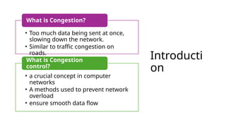 Congestion Control in Computer networks | PPTX
