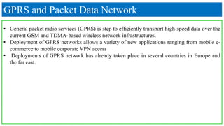 General Packet Radio Service(GPRS) | PPTX
