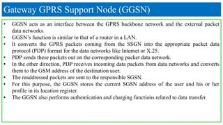 General Packet Radio Service(GPRS) | PPTX