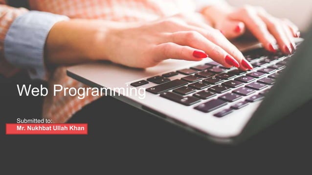 Web technology presentation | PPT