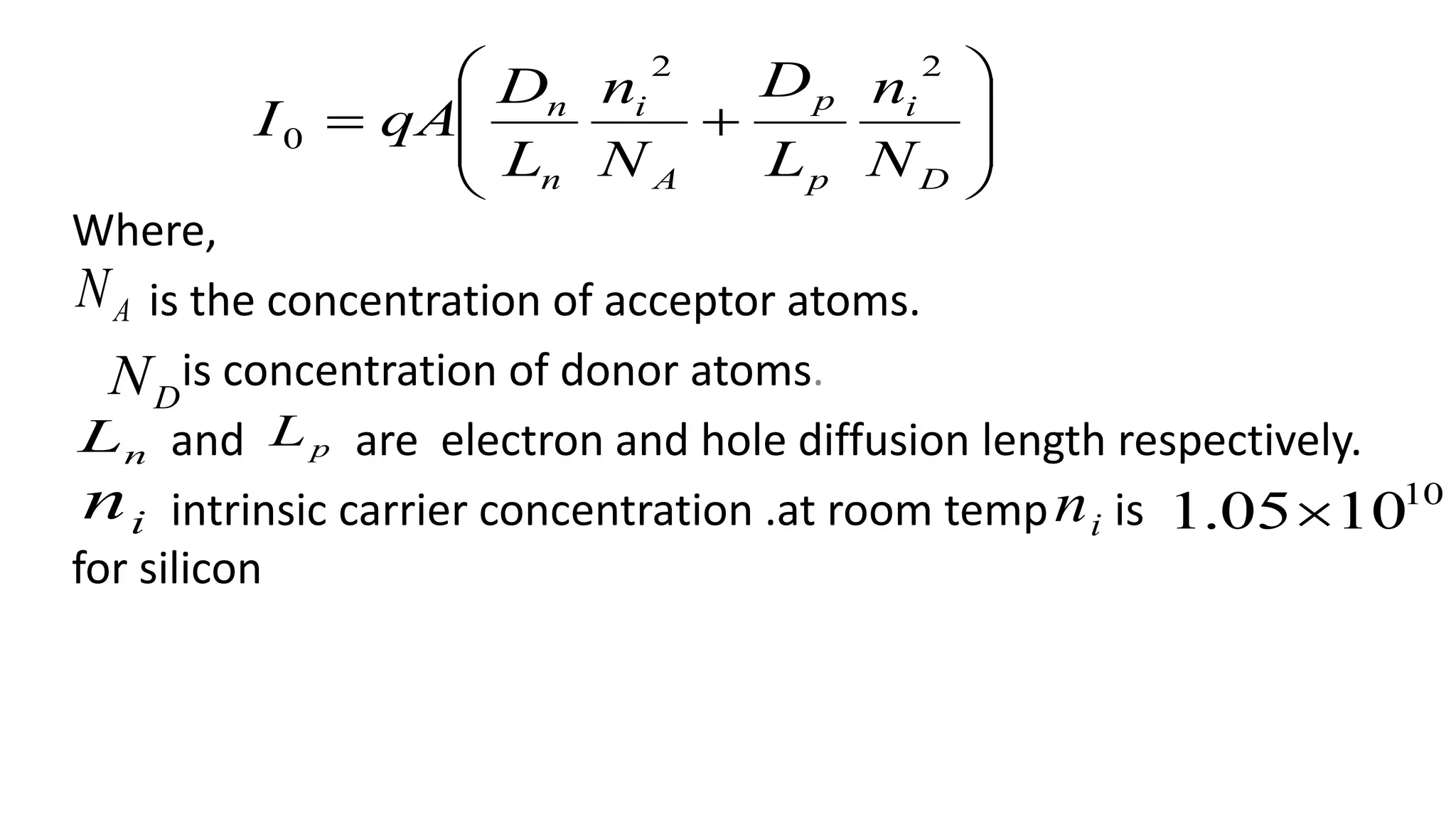 carrier and doping density | PPTX