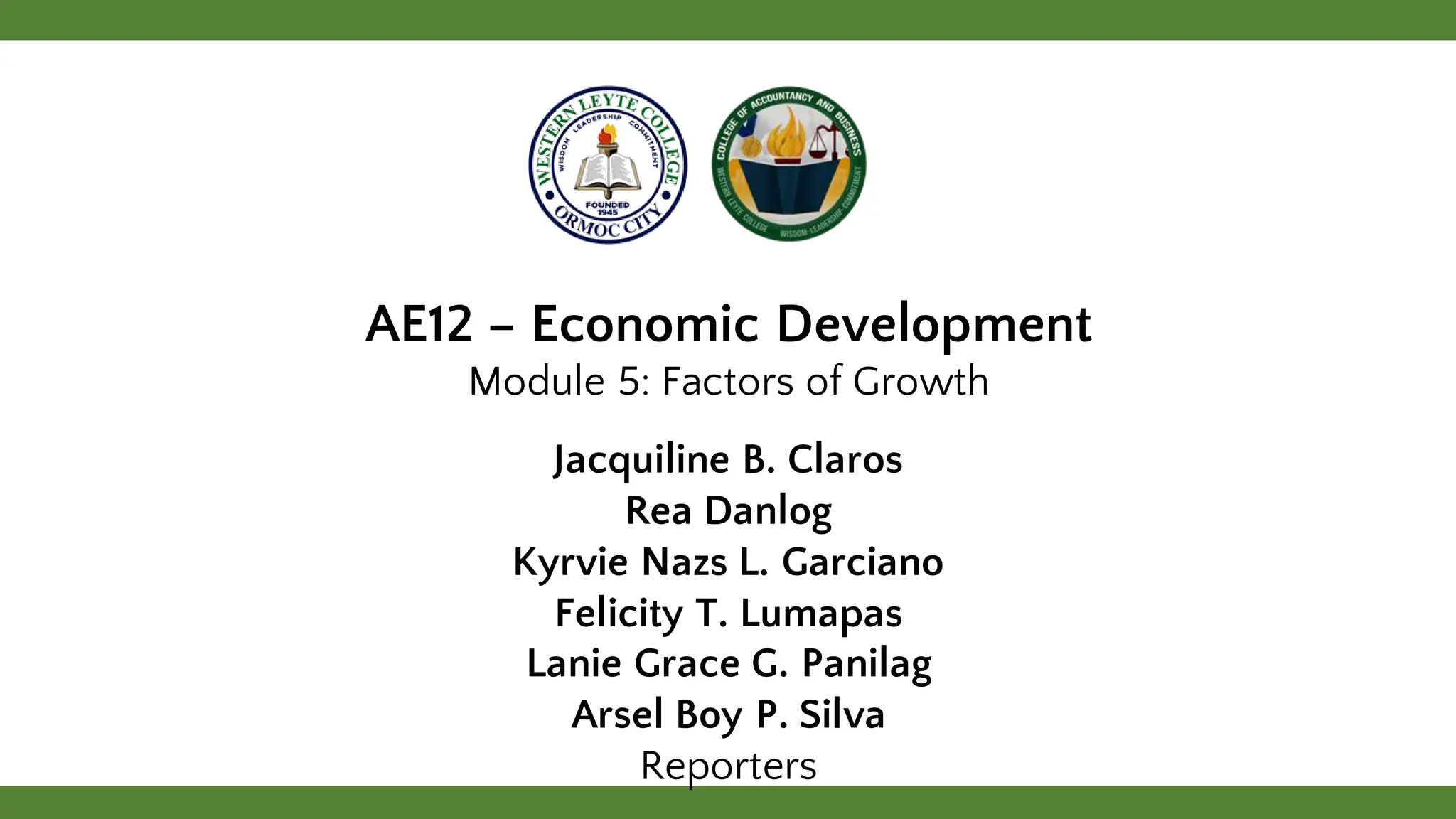 GROUP-2-1ST-REPORTER_-POPULATION-AND-DEVELOPMENT_ECONOMIC-DEVELOPMENT ...